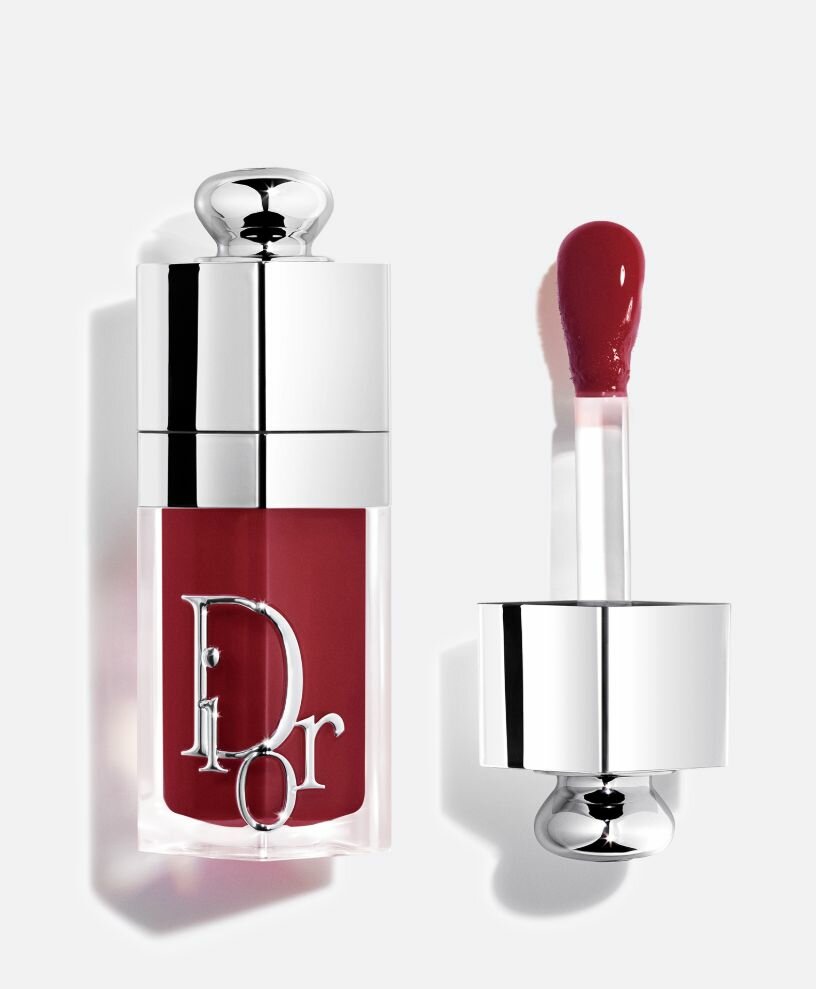 Увлажняющее масло для губ Dior Addict, #104 BLACK CHERRY, 6 мл масло для губ уход увлажнение губ косметика темный оттенок объем 6 мл
