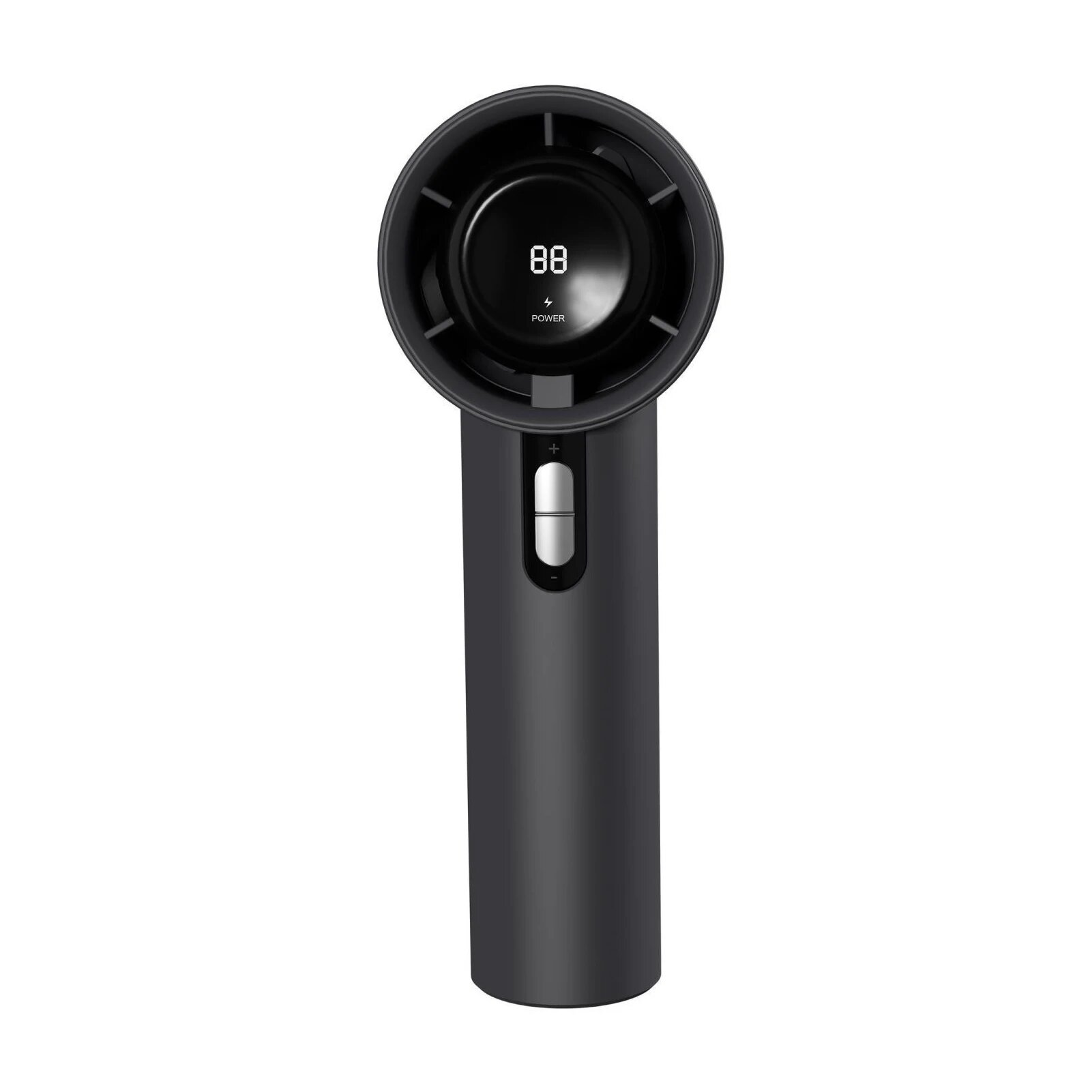 Портативный вентилятор RecabLeght 100 скоростей Черный, Black