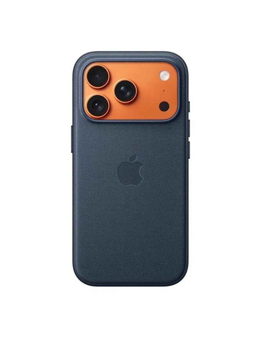 Чехол О'кейси Tech Woven, для iPhone 17 Pro, противоударный, синий — фото 1