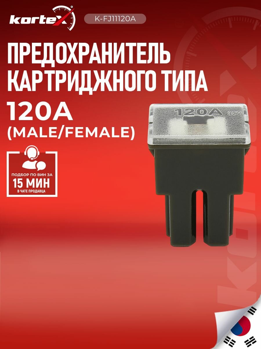 Предохранитель картриджного типа ( male/female ) 120A