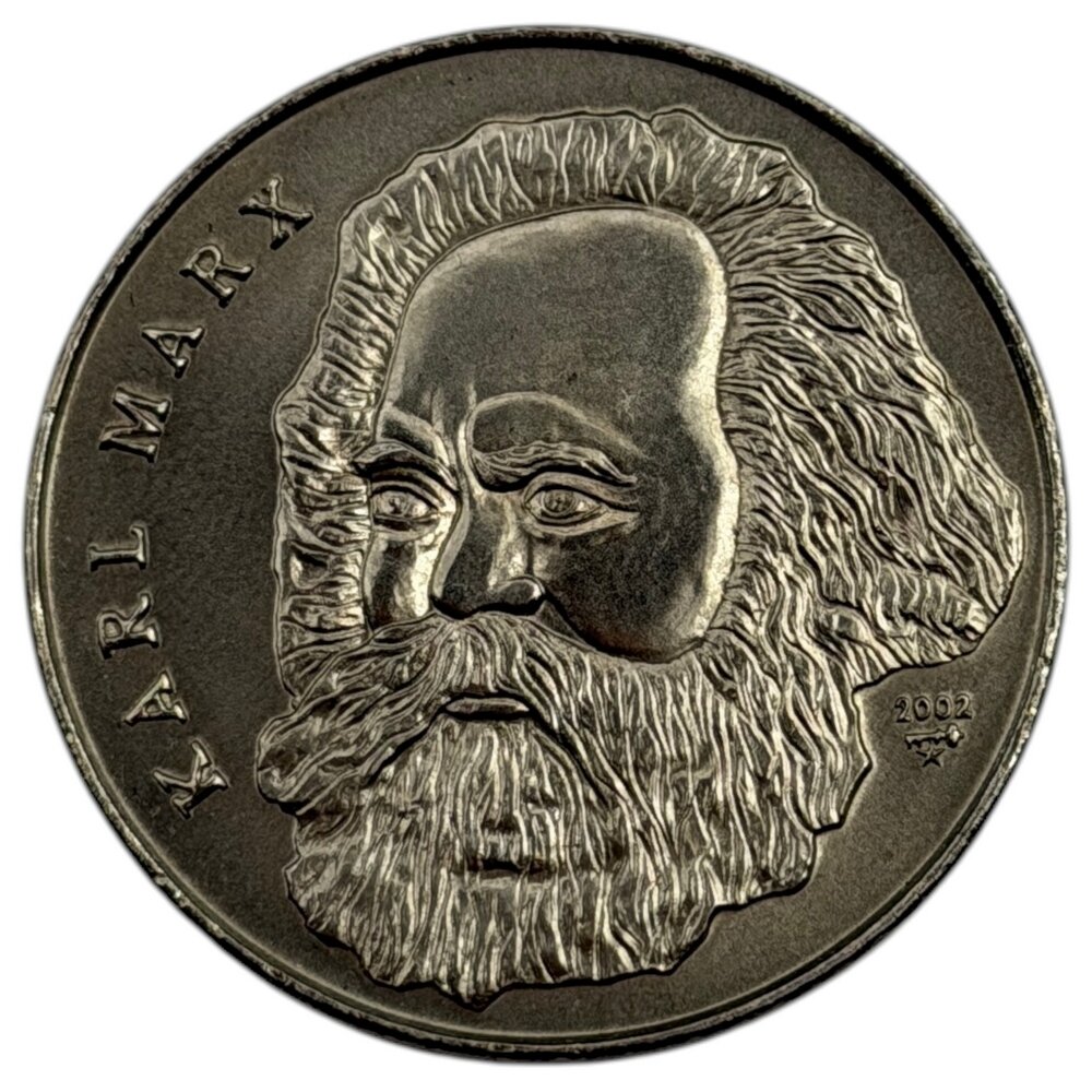 Куба 1 песо 2002 г. (Вожди мирового пролетариата - Карл Маркс)