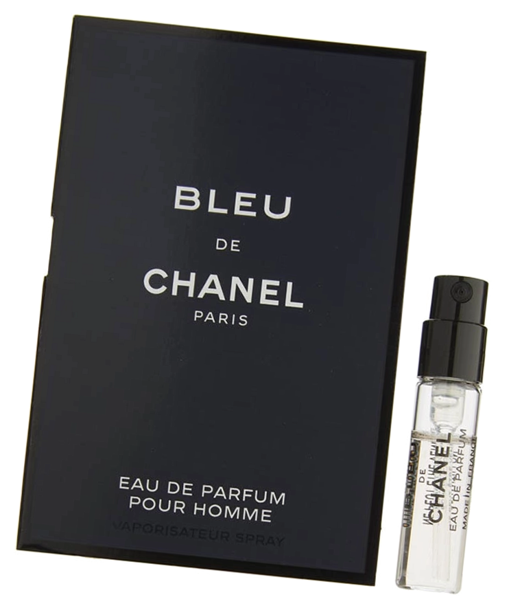 Сэмпл Bleu De Chanel Eau De Parfum 1.5 мл для мужчин - Блю Де Шанель парфюм