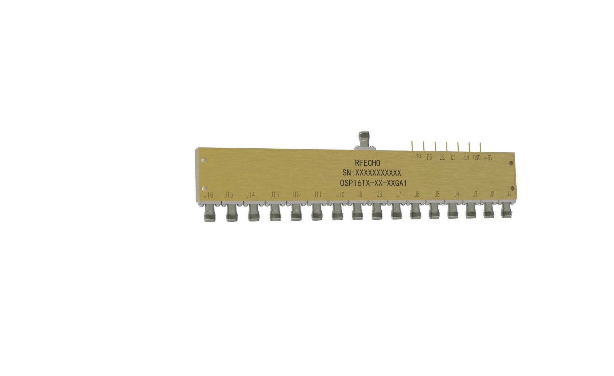 1-8 GHz Absorptive SP16T PIN Switch