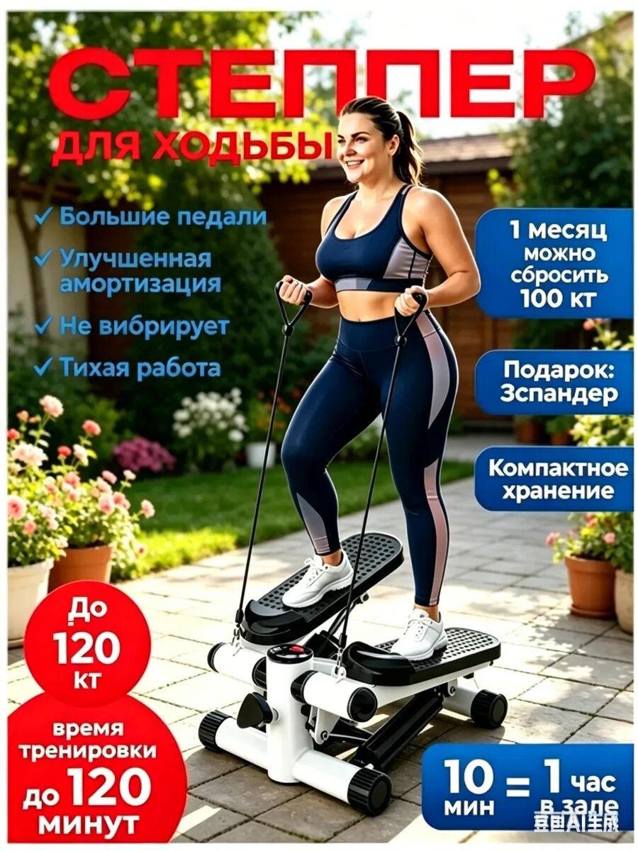 Степпер тренажер для дома 120 кг, Быстрая потеря веса