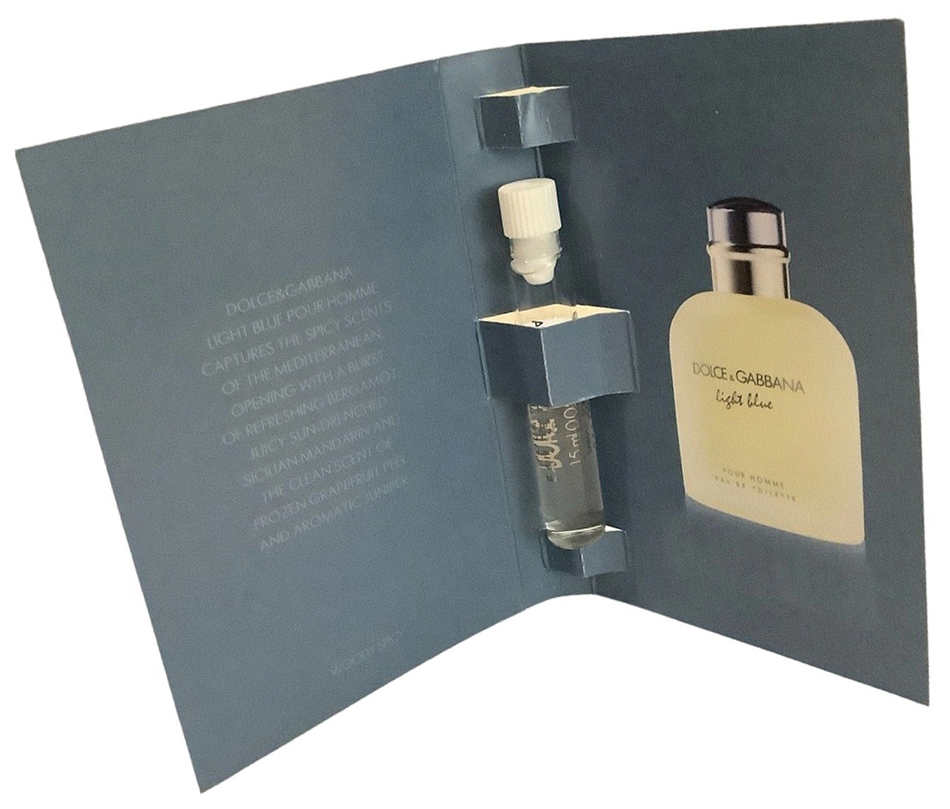 Мужской парфюм Dolce & Gabbana Light Blue Pour Homme 1.5 мл миниатюра - Дольче Габана Лайт Блю Хом