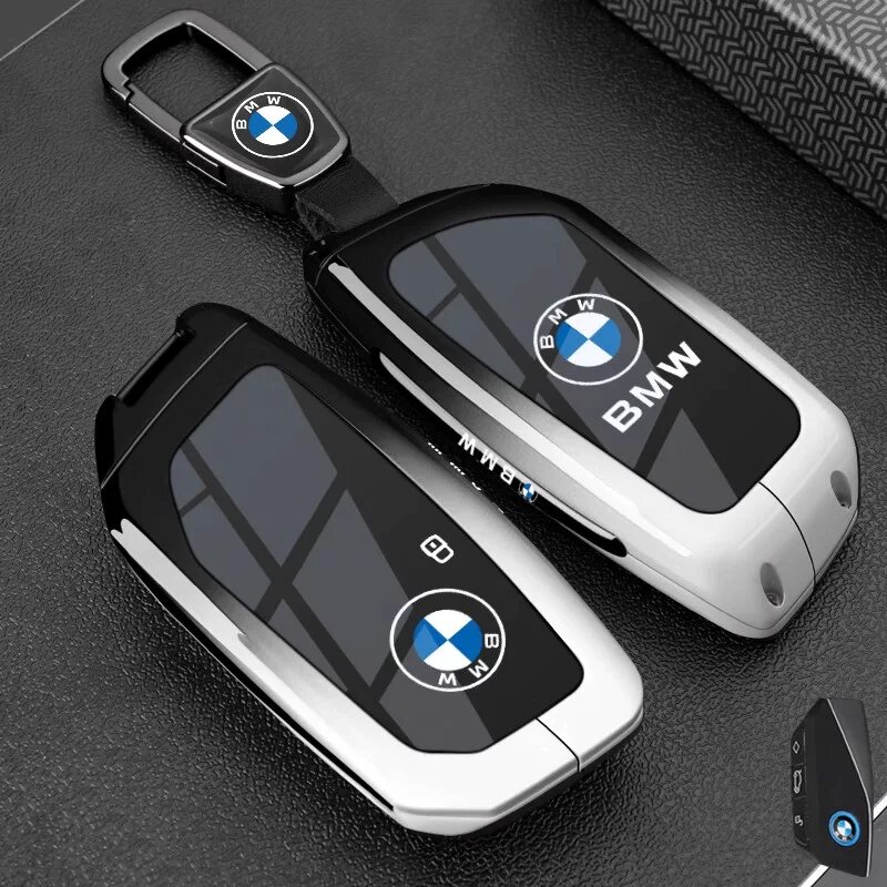 Ключница BMW D-стиль для автомобилей BMW — двухцветная с клипом-поясом