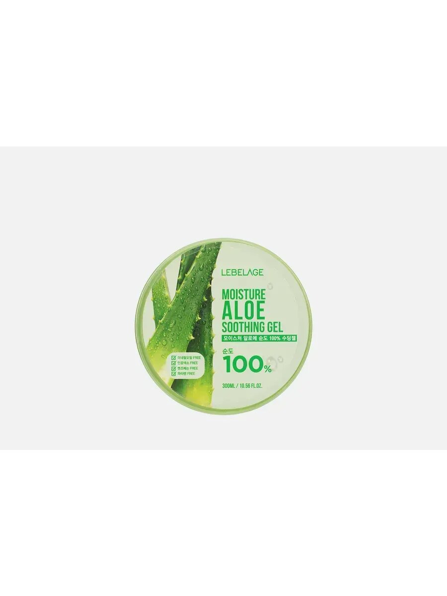 LEBELAGE Moisture Aloe Purity 100% Увлажняющий успока 300мл