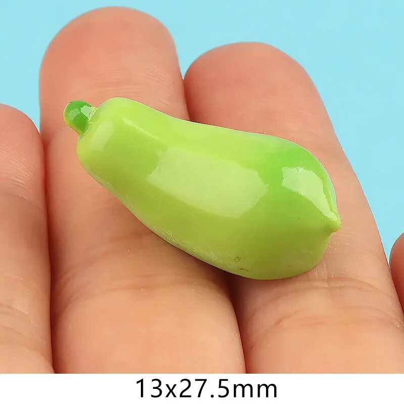 Миниатюрная фигурка папайи, 13x27.5 мм, Color: diy miniature4