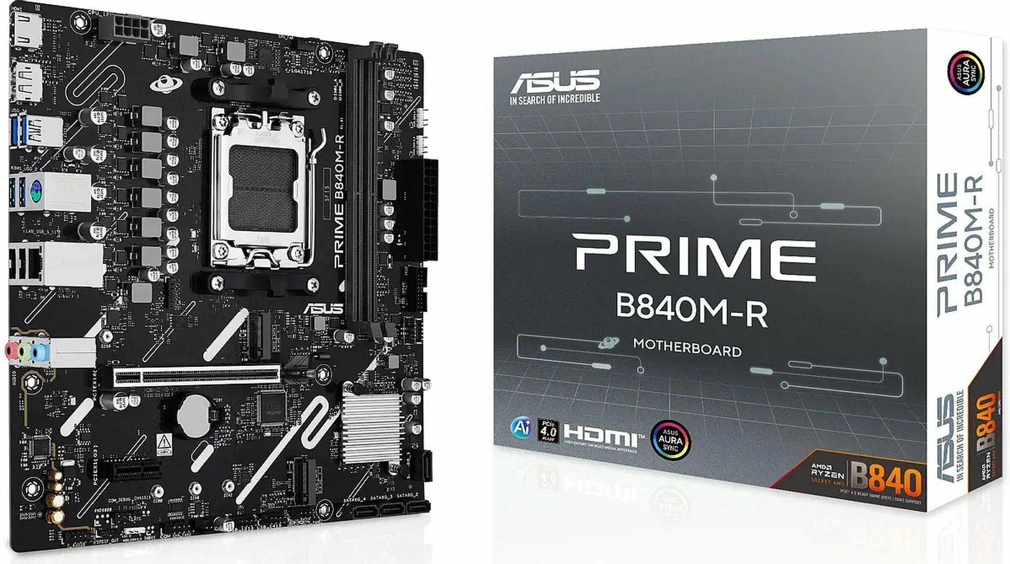 Материнская плата Asus PRIME B840M-R (AM5, mATX) 90MB1PT0-M0EAY0