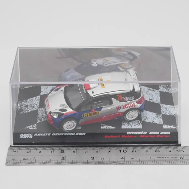WELLY IXO 1:43 Citroen DS3 WRC 2013 металлическая модель автомобиля