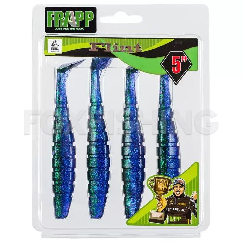 Силиконовая приманка Frapp Flint 5 13см. 4шт. вес: 13,5гр. #31