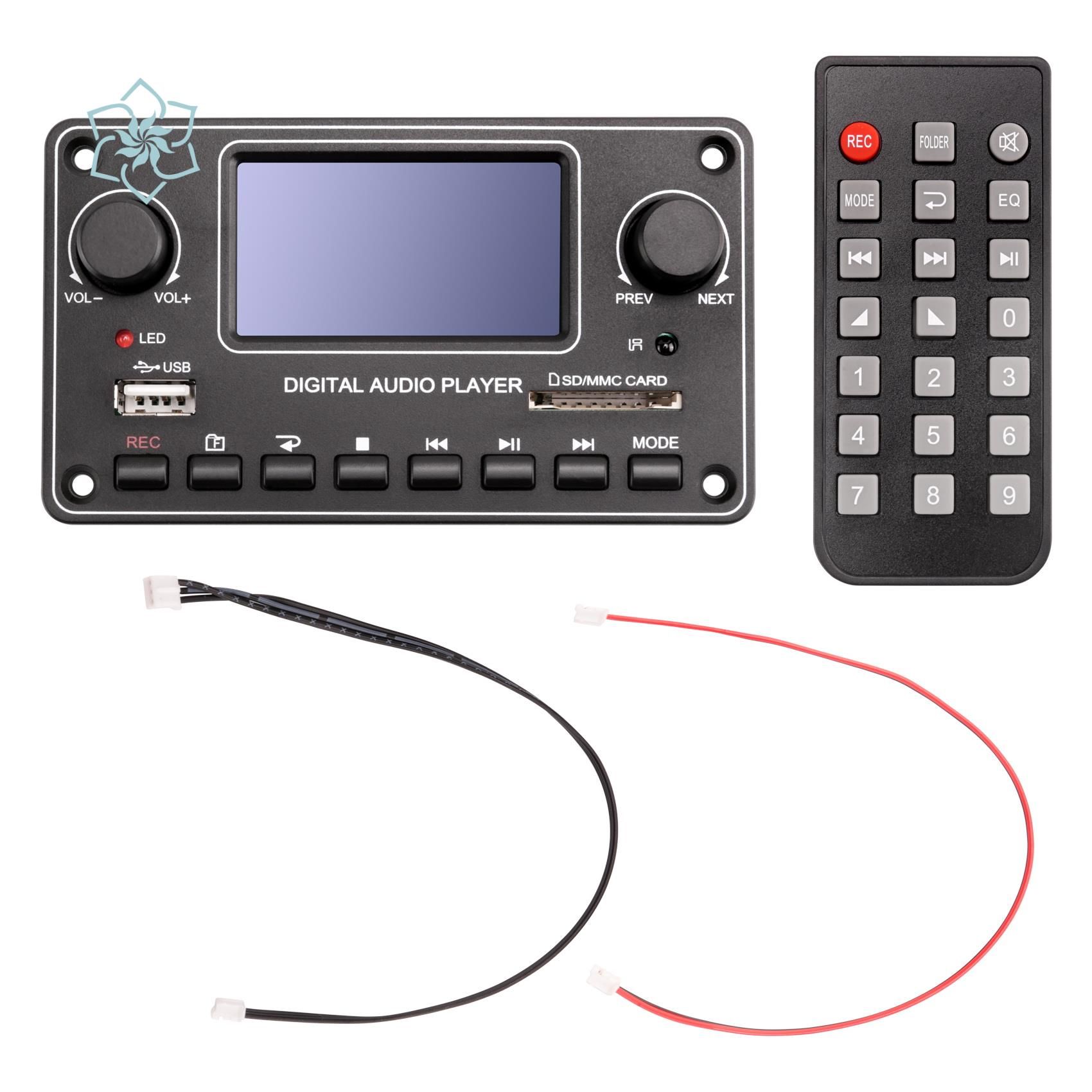 (A V T U) TDM157 MP3-плеер декодер доска высокое качество цифровой аудиоплеер USB SD BT модуль музыкального плеера