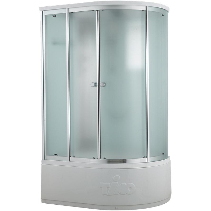 Душевая кабина Timo Comfort 120x85 T-8820LF профиль хром, с гидромассажом, левая