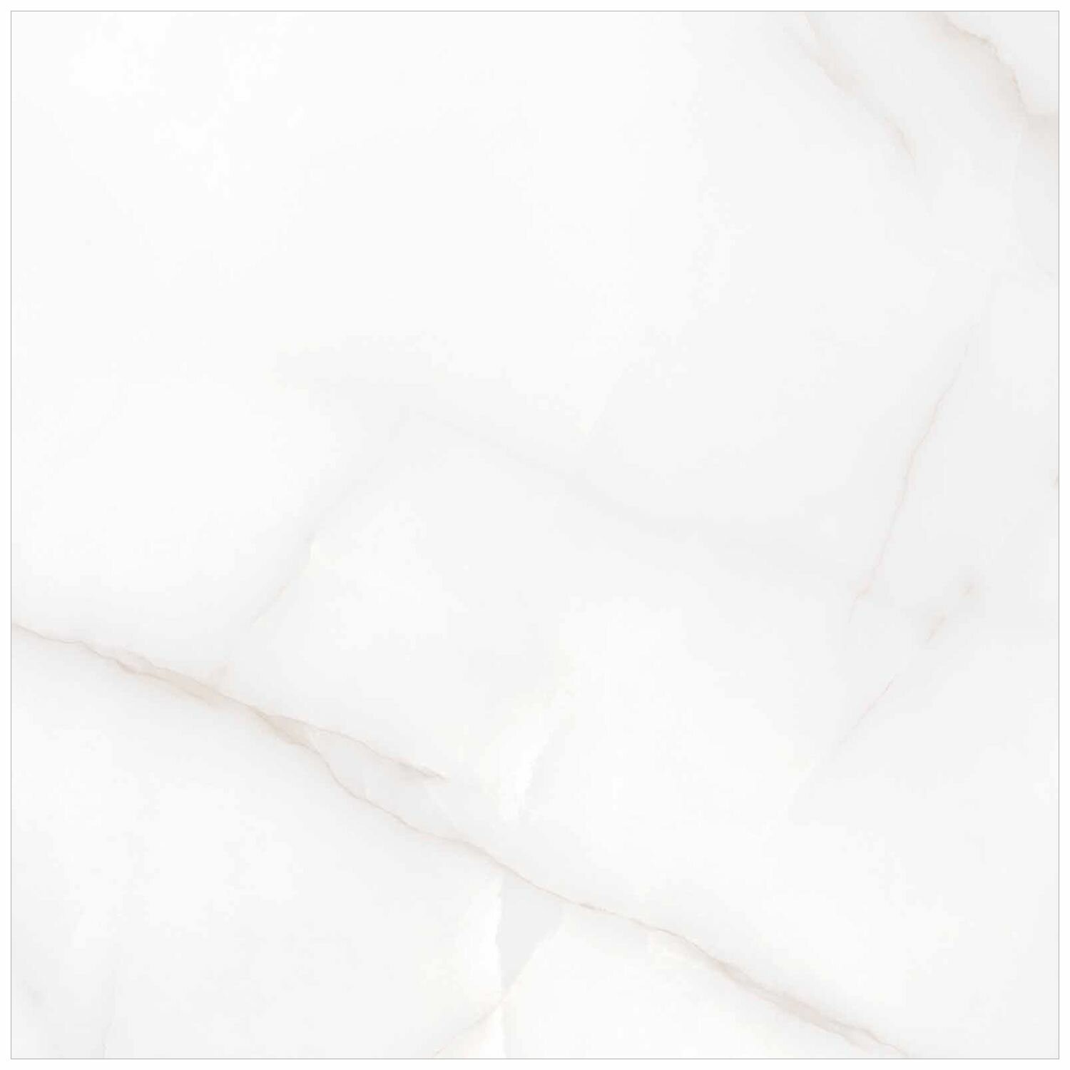 Керамогранит ARCADIA CERAMICA Onyx Air белый матовый 60x60 см 1,44 м2