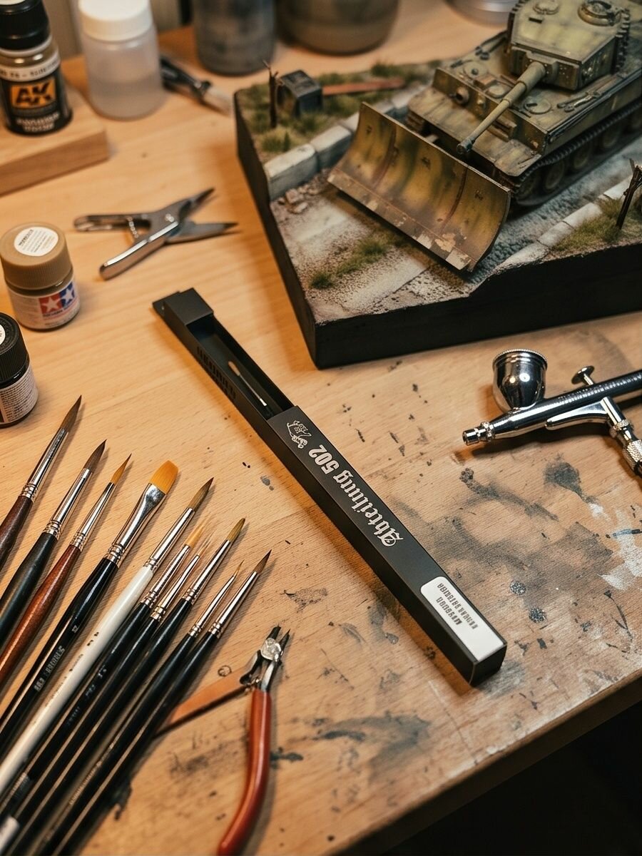 Кисточка AK Interactive Filbert Brush 6 — фото 1