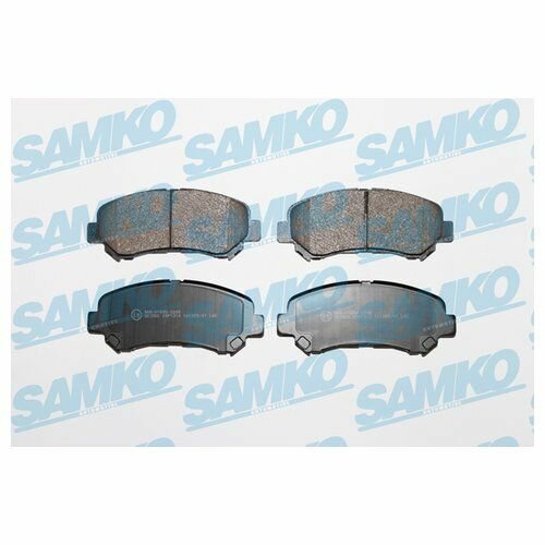 Колодки тормозные дисковые (комплект 4 шт.) Samko 5sp1314 для Nissan Qashqai I, X-Trail; Suzuki Kizashi