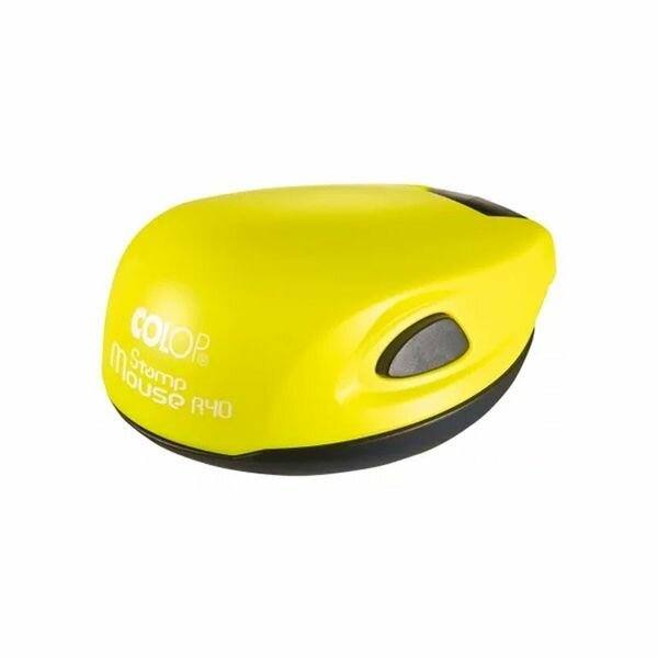 Оснастка для печати карманная Stamp Mouse R40, цвет желтый неон
