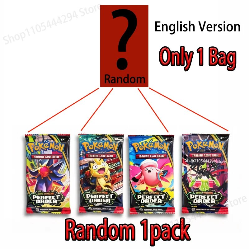 Коллекция MEGA EVOLUTION Perfect Order 360 Pokemon Scarlet Violet 1 Pack