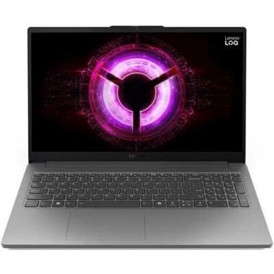 Ноутбук LOQ 15ARP10E 83S0007QUE AMD Ryzen 7 7735HS, 3.2 GHz - 4.75 GHz, 16384 Mb, 15.6" Full HD 1920x1080, 512 Gb SSD, DVD нет, nVidia GeForce RTX 4050 6144 Mb, No OS, серый, 1.8 кг, 83S0007QUE