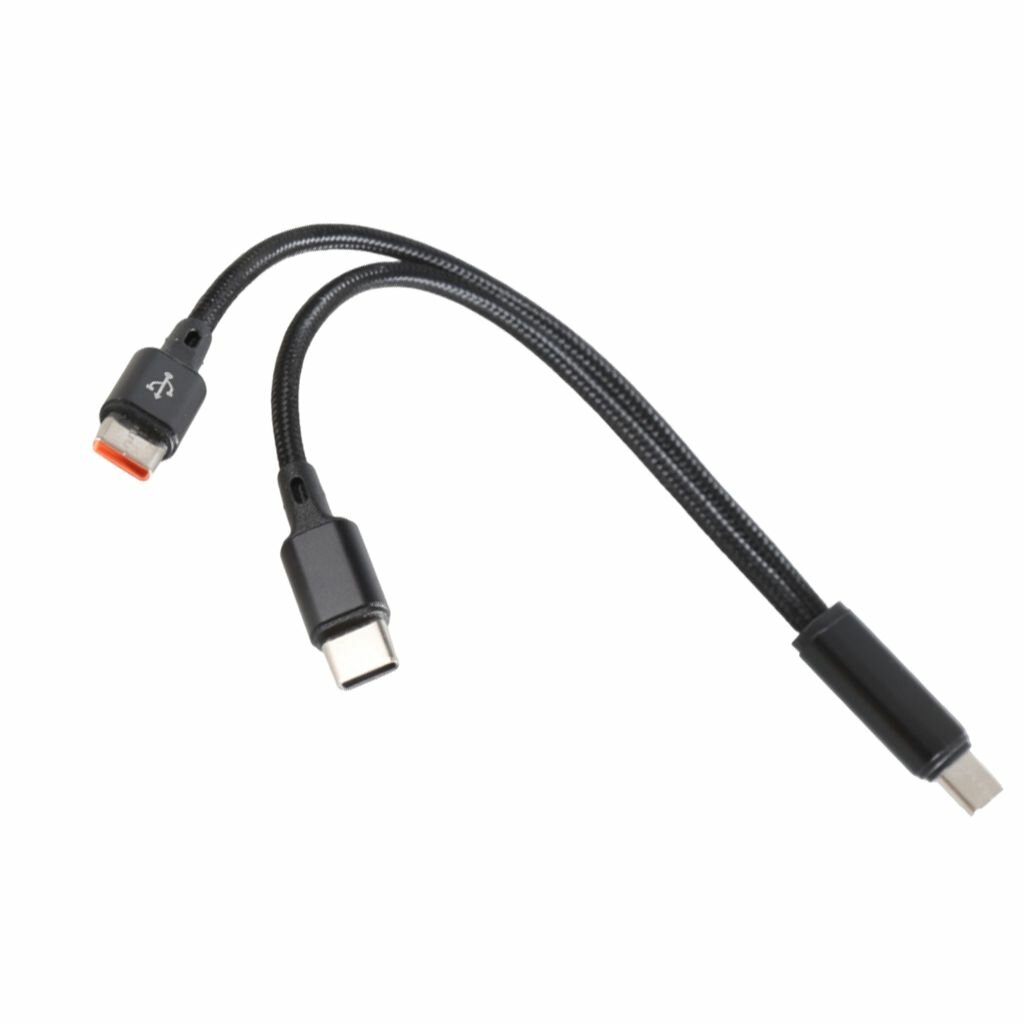 Разветвитель USB Type C - черный