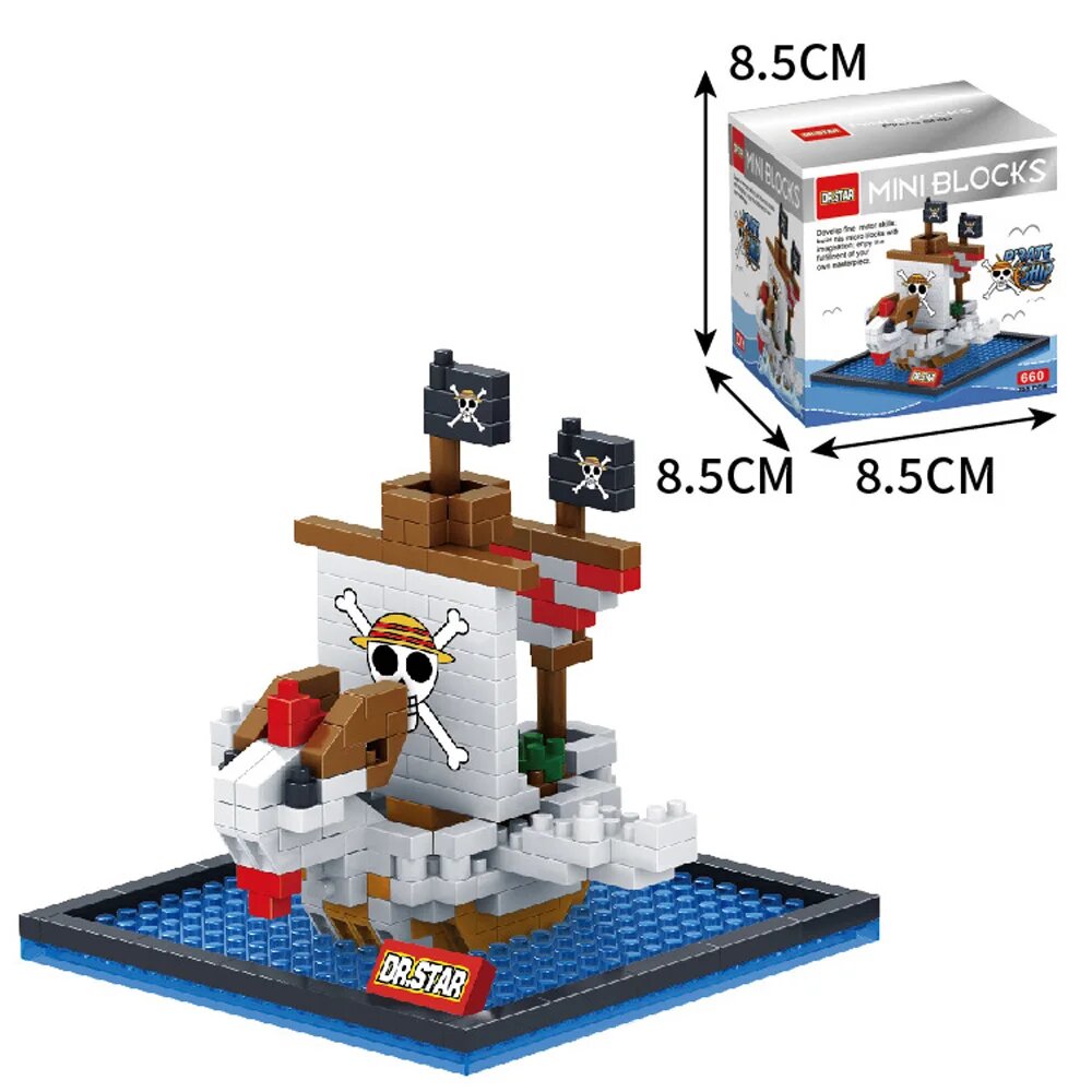 Конструктор LEGO ONE PIECE Тысяча Солнц With Box, 660