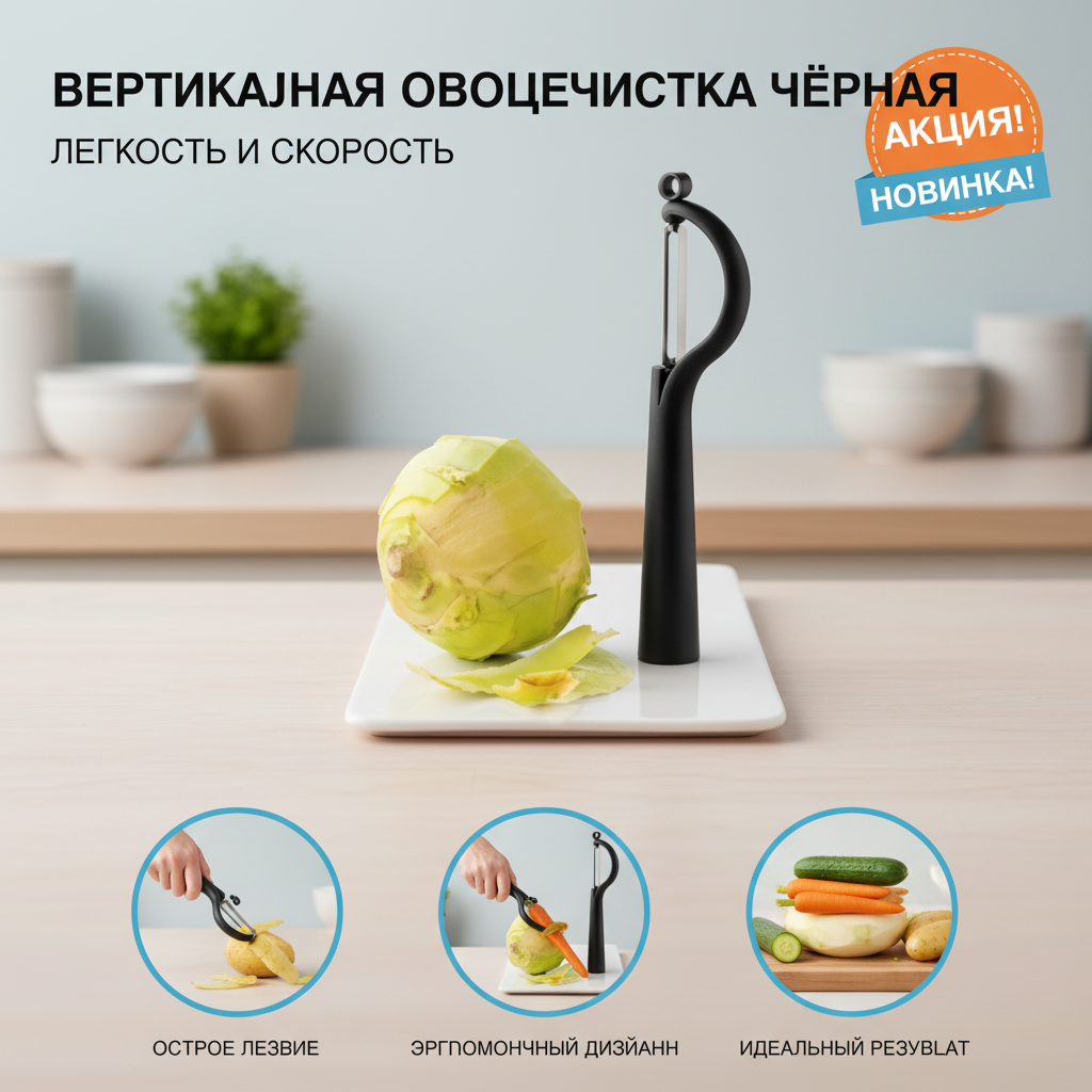 Tupperware универсальная вертикальная овощечистка для картофеля и моркови