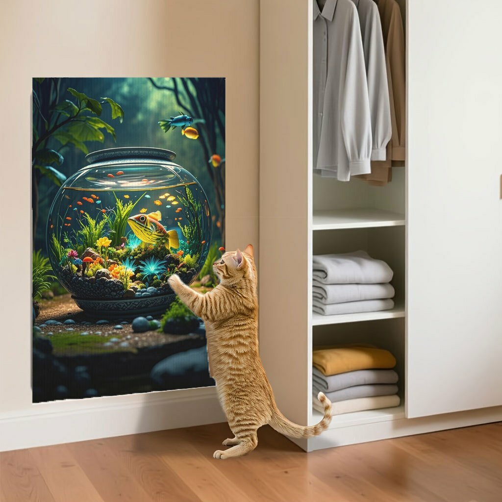 Самоклеящиеся когтеточки для кошек, 40x60 см, для защиты мебели и стен, без инструментов, подходят для диванов и стульев