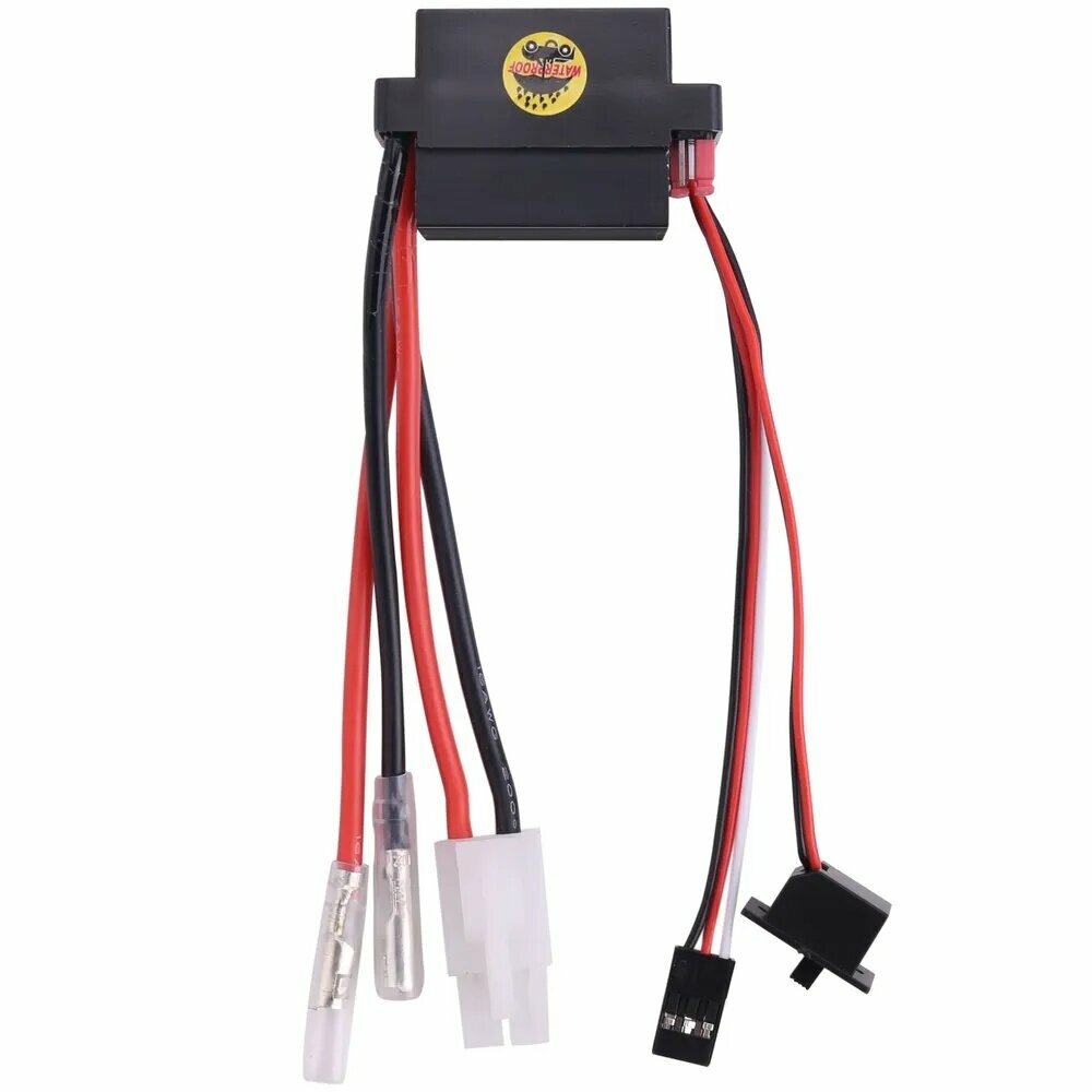 Контроллер регулятора скорости RC ESC 320A 6-12V для коллекторных двигателей с BEC 2A для радиоуправляемой лодки U6L5