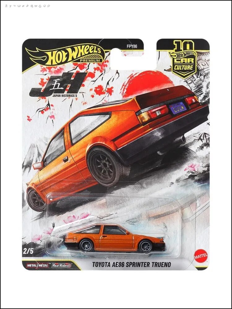 Детализированная модель японского хэтчбека AE86 для коллекции
