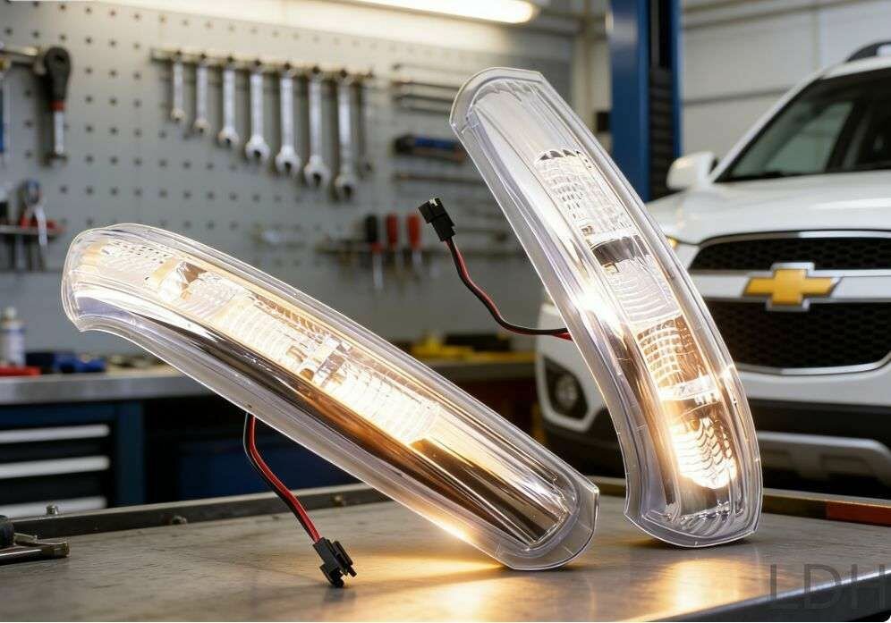 Повторитель поворота зеркала GZ. L075L/R для Chevrolet Captiva 2007-2014