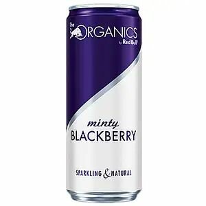 Газированный напиток RedBull Organics minty blackberry/Ред Булл Органик со вкусом мятной ежевики 330 мл.