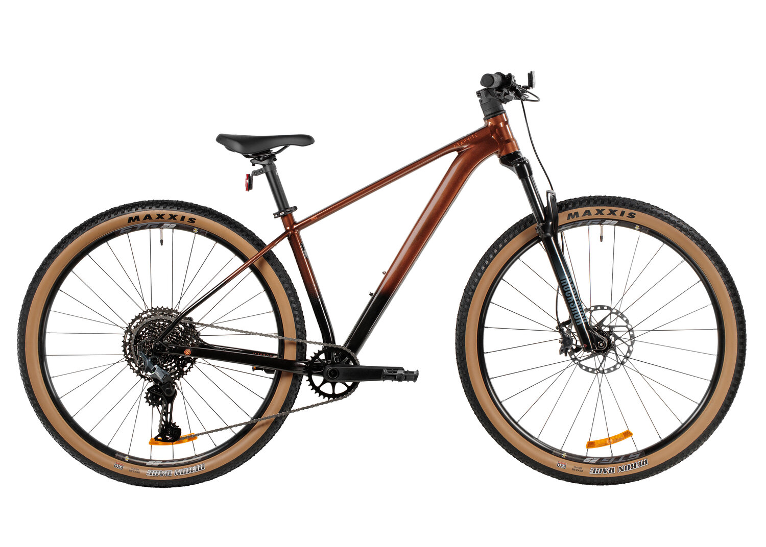 Горный велосипед Stinger Graphite Pro 27.5, год 2026, цвет Желтый, ростовка 16