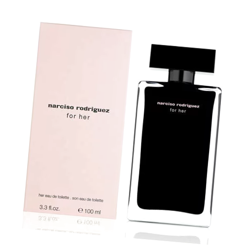 Narciso Rodriguez For Her Edt женская 100 мл / духи Нарциссо Родригес для Нее черные