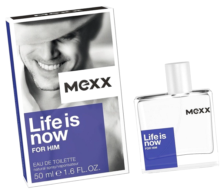Аромат для мужчин Мекс Лайф Из Нау Фор Хим 30 мл - Mexx Life Is Now For Him туалетная вода