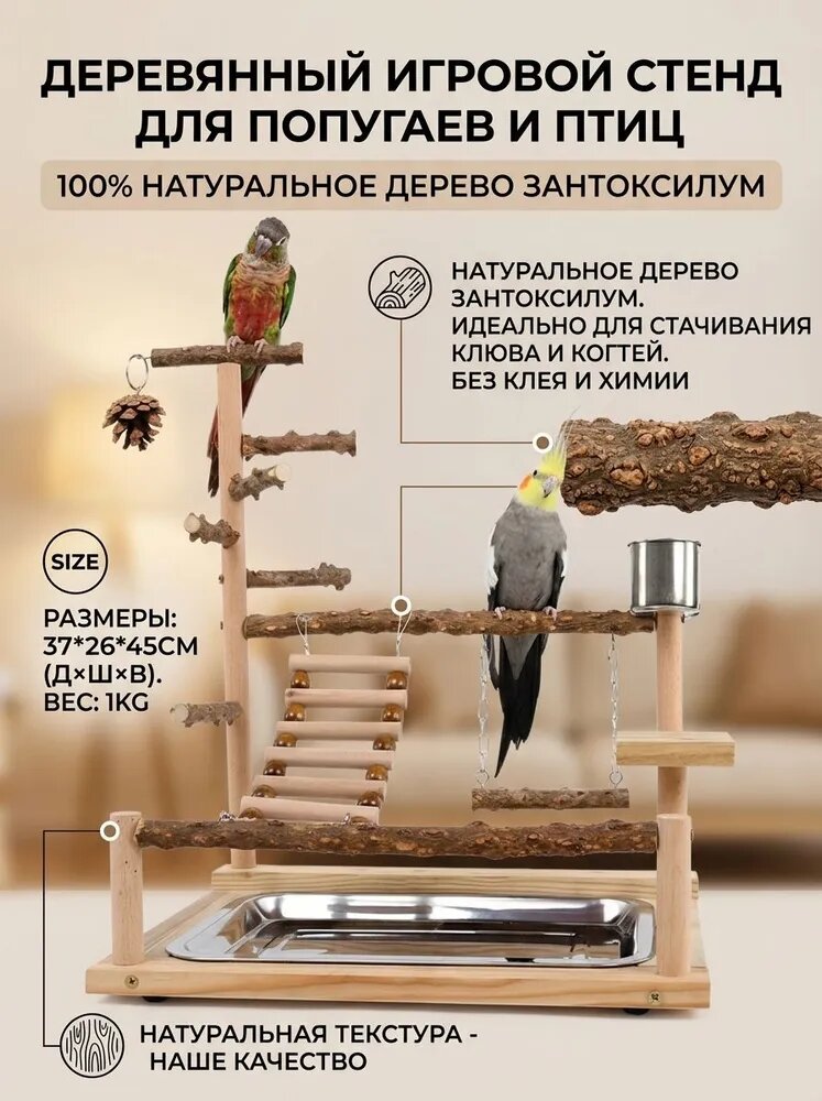Стенд Для Попугая — фото 1