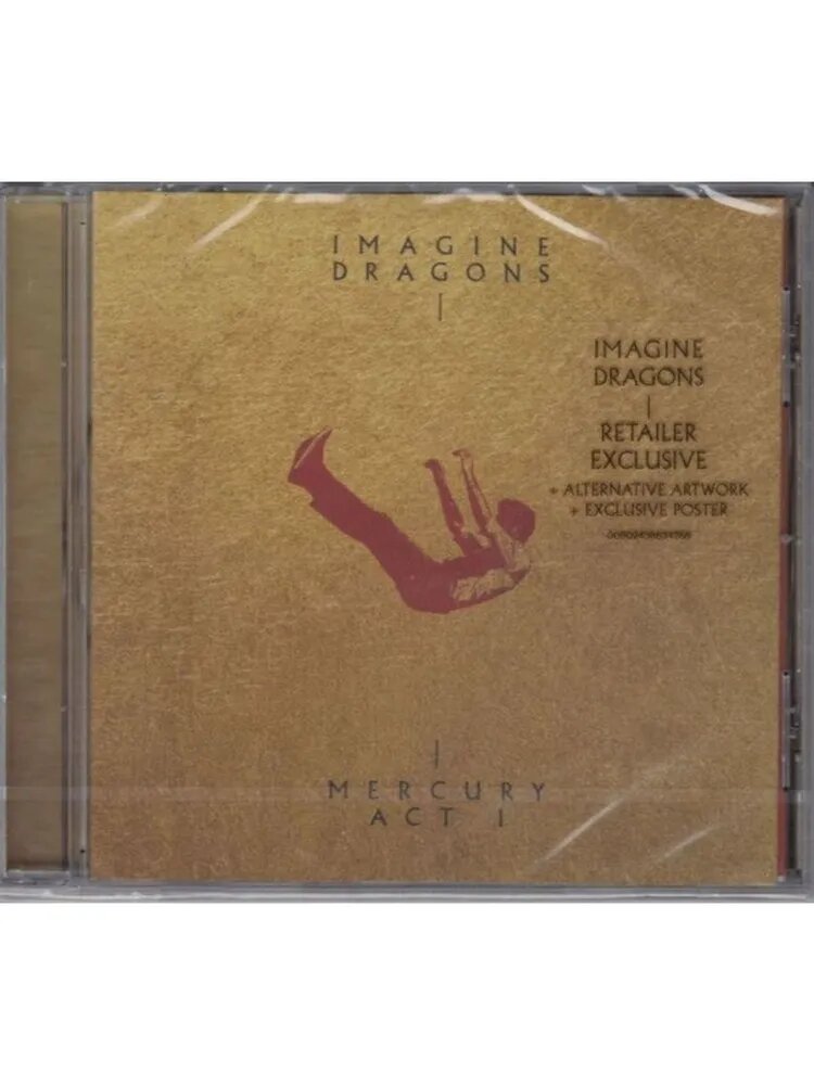 Музыкальный диск Imagine Dragons - Mercury - Act 1 (CD, Special Edition, Red Man, Europe, 2021)