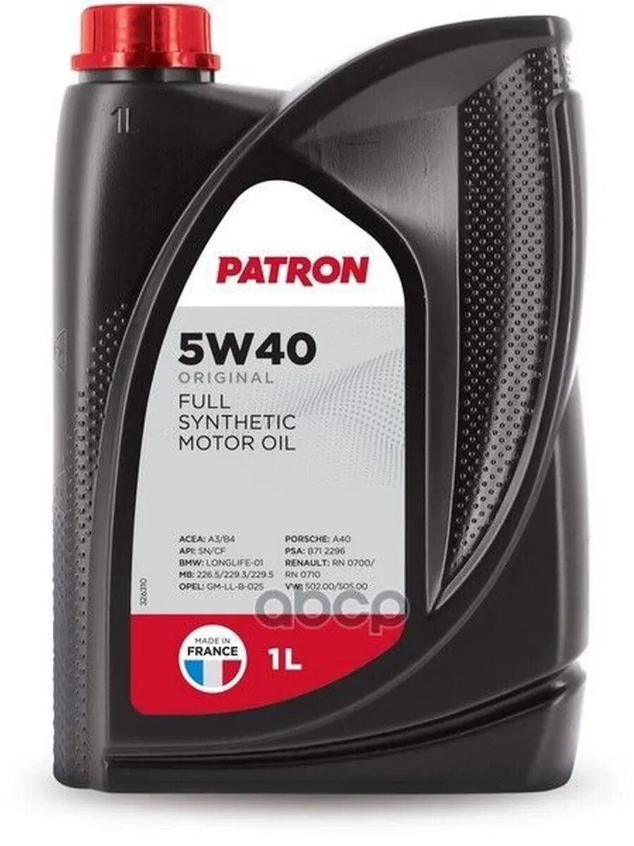 PATRON Patron Original 5W40 Синт. 1L