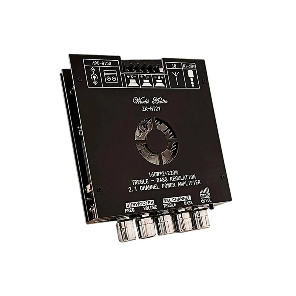 Модернизированная плата усилителя мощности ZK-HT21 Bluetooth