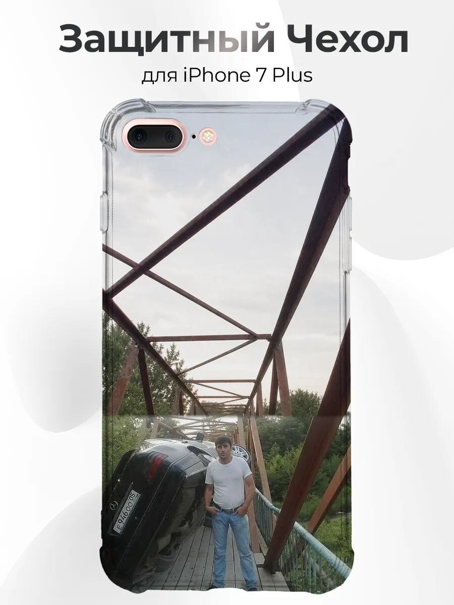 Чехол iPhone 7/8 Plus Mercedes ML W163 на боку