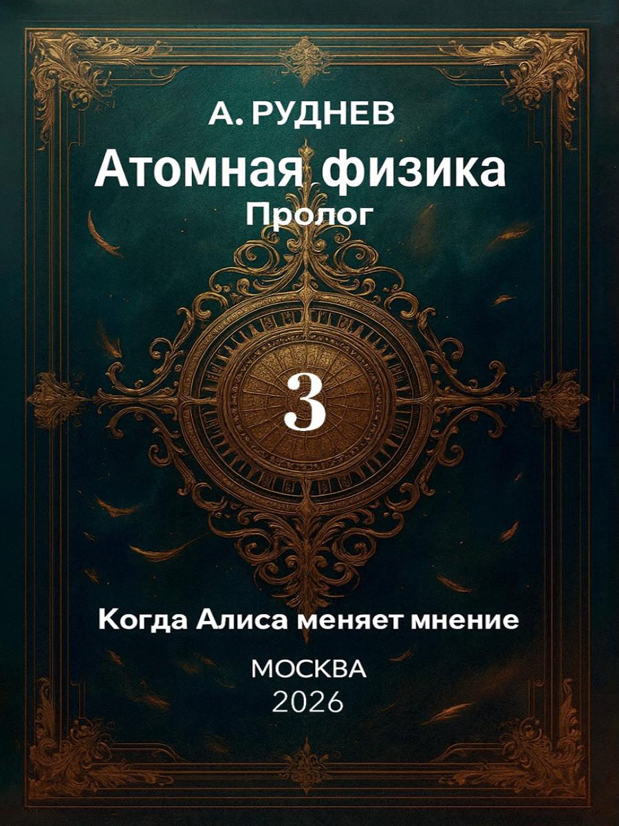 Атомная физика Пролог 3. Когда Алиса меняет мнение. Руднев А.