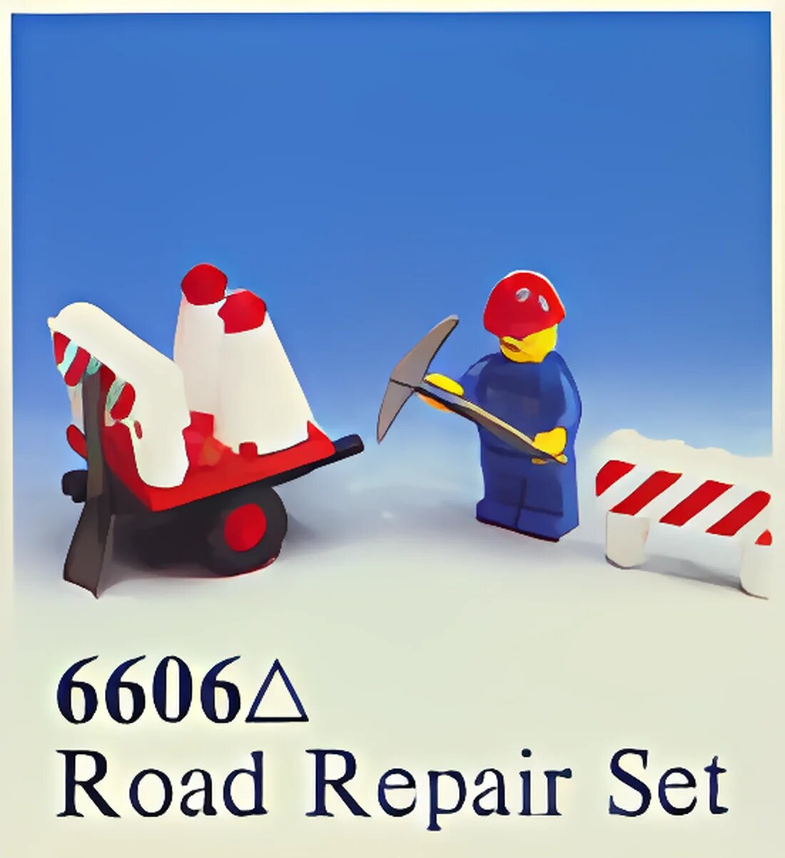 Конструктор Lego Town 6606 Дорожные работы