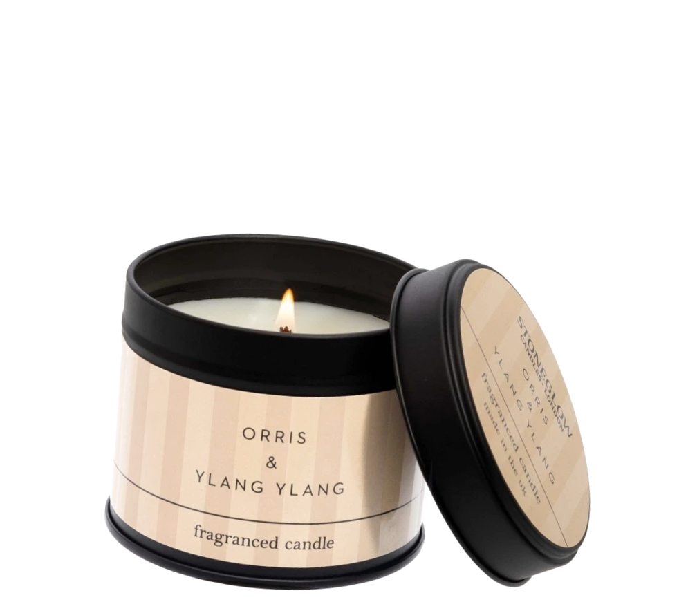 Стоунглоу Ирис Иланг Иланг парфюмированная свеча для дома 180 гр / Orris Ylang