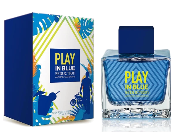 Плей Ин Блю Седакшн Фор Мен 100 мл - мужская туалетная вода Antonio Banderas Play In Blue