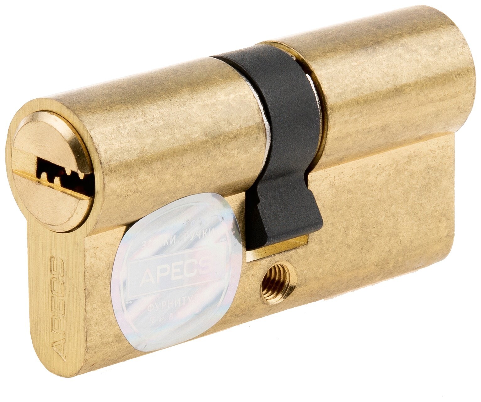 Цилиндровые механизмы Apecs Pro LM-60-G 60 мм, ключ/ключ, цвет золотой