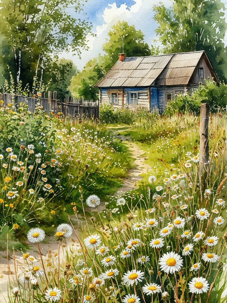 Набор для вышивания крестом 11CT пейзаж 40X50cm