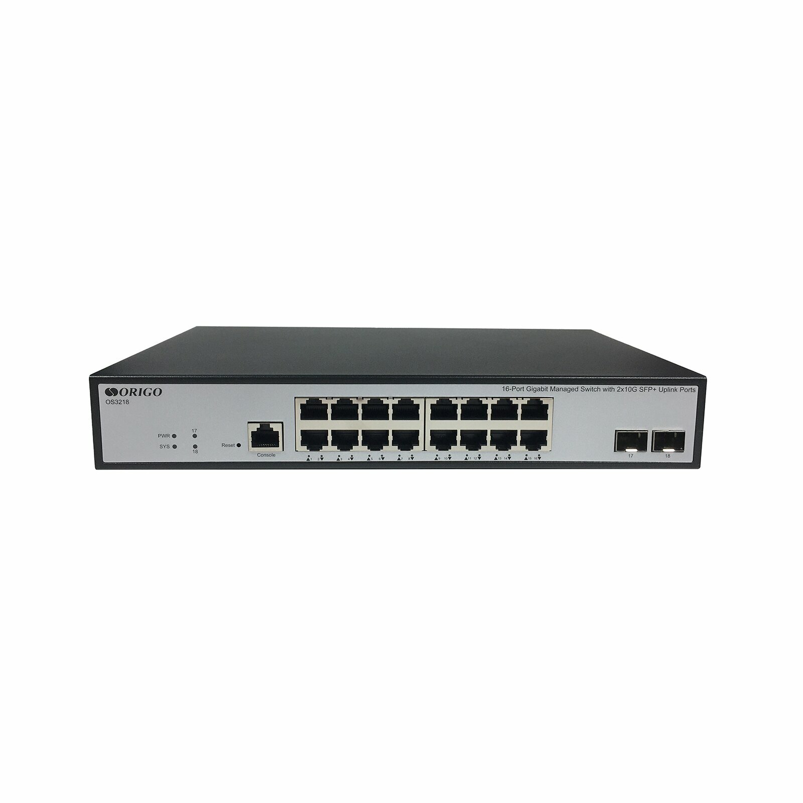 Коммутатор OS3218 OS3218/A1A (L3) 16x1Гбит/с 2SFP+