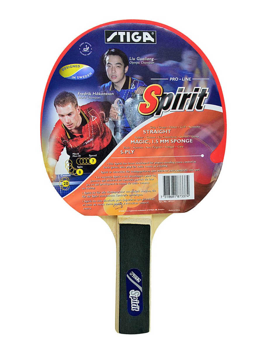 Ракетка для настольного тенниса Stiga Spirit, ручка коническая