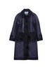 Пальто Prada Single-breasted crinoline coat