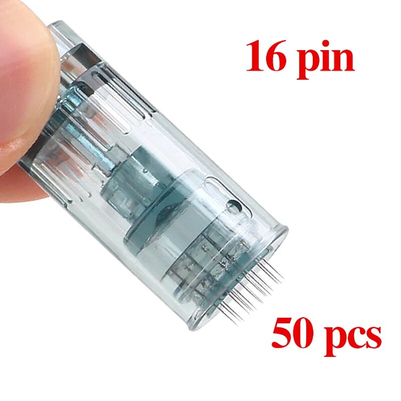 Картриджи M8 Bayonet для ручки M8 Derma Micronneedle Pen, 11/16/24/36/42 игл 50pcs 16PIN
