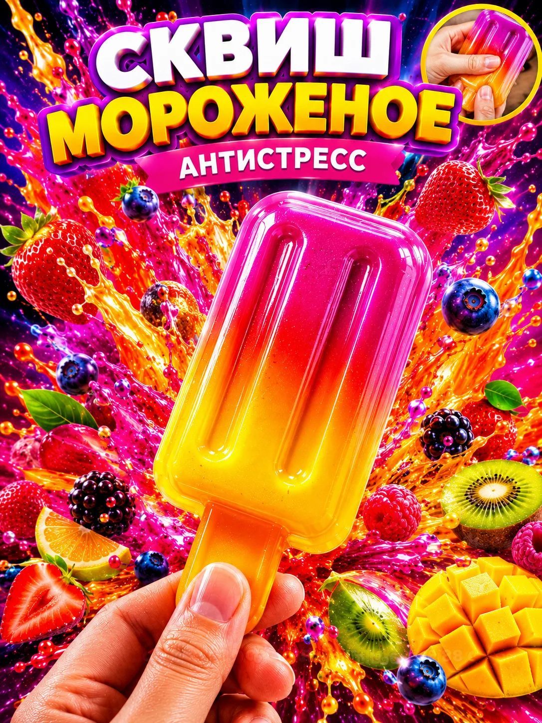 Сквиш Мороженое